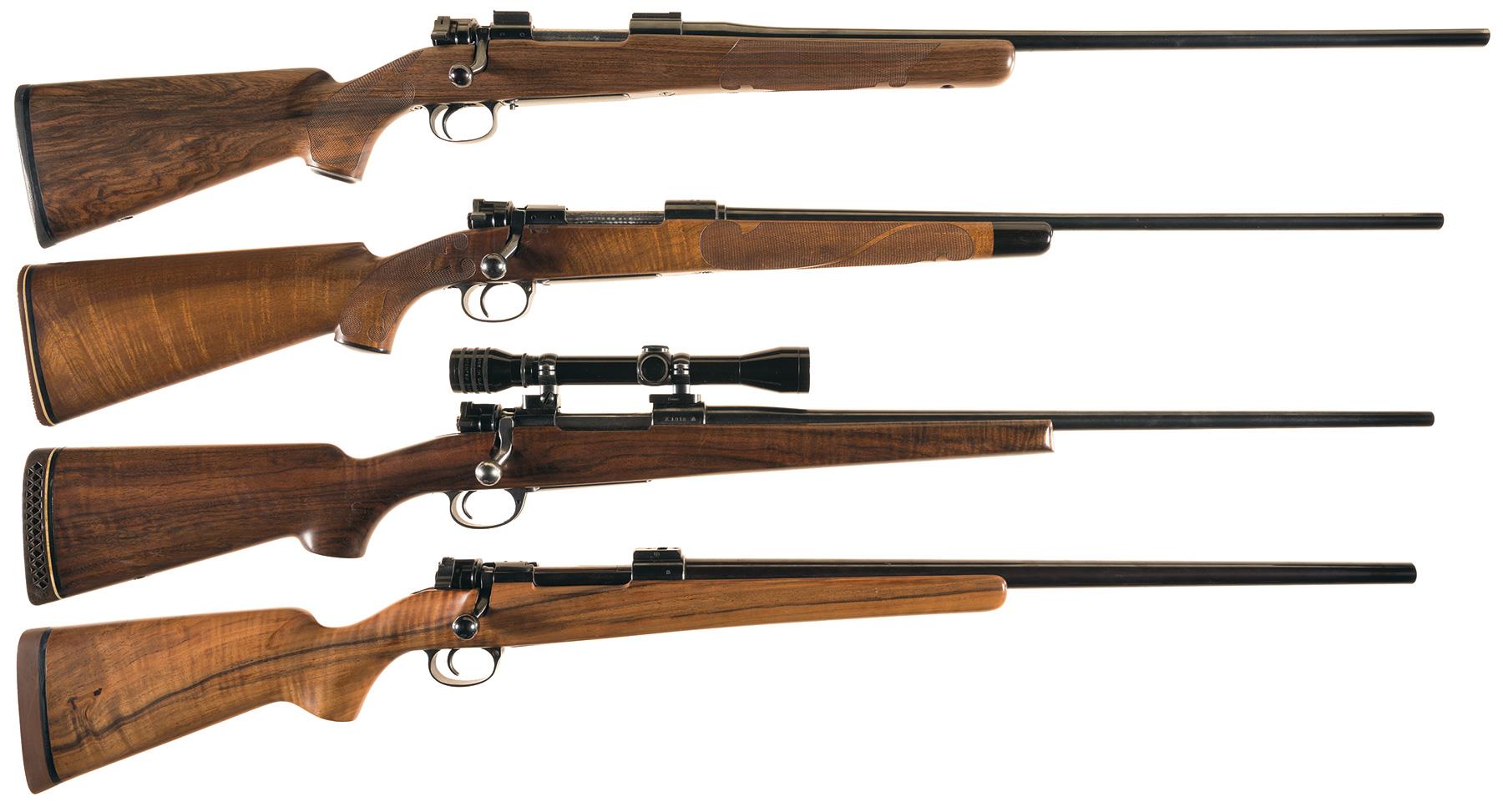 Four Bolt Action Rifles | Rock Island Auction