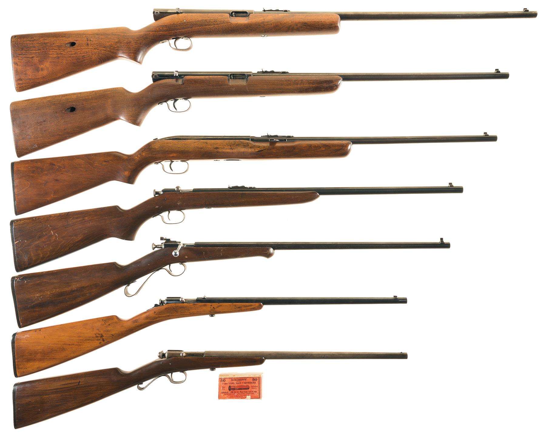 Seven Winchester Sporting Long Guns | Rock Island Auction