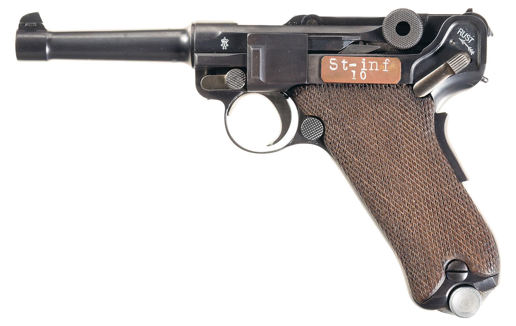 Vickers Ltd 1906 Luger Pistol 9 mm para | Rock Island Auction
