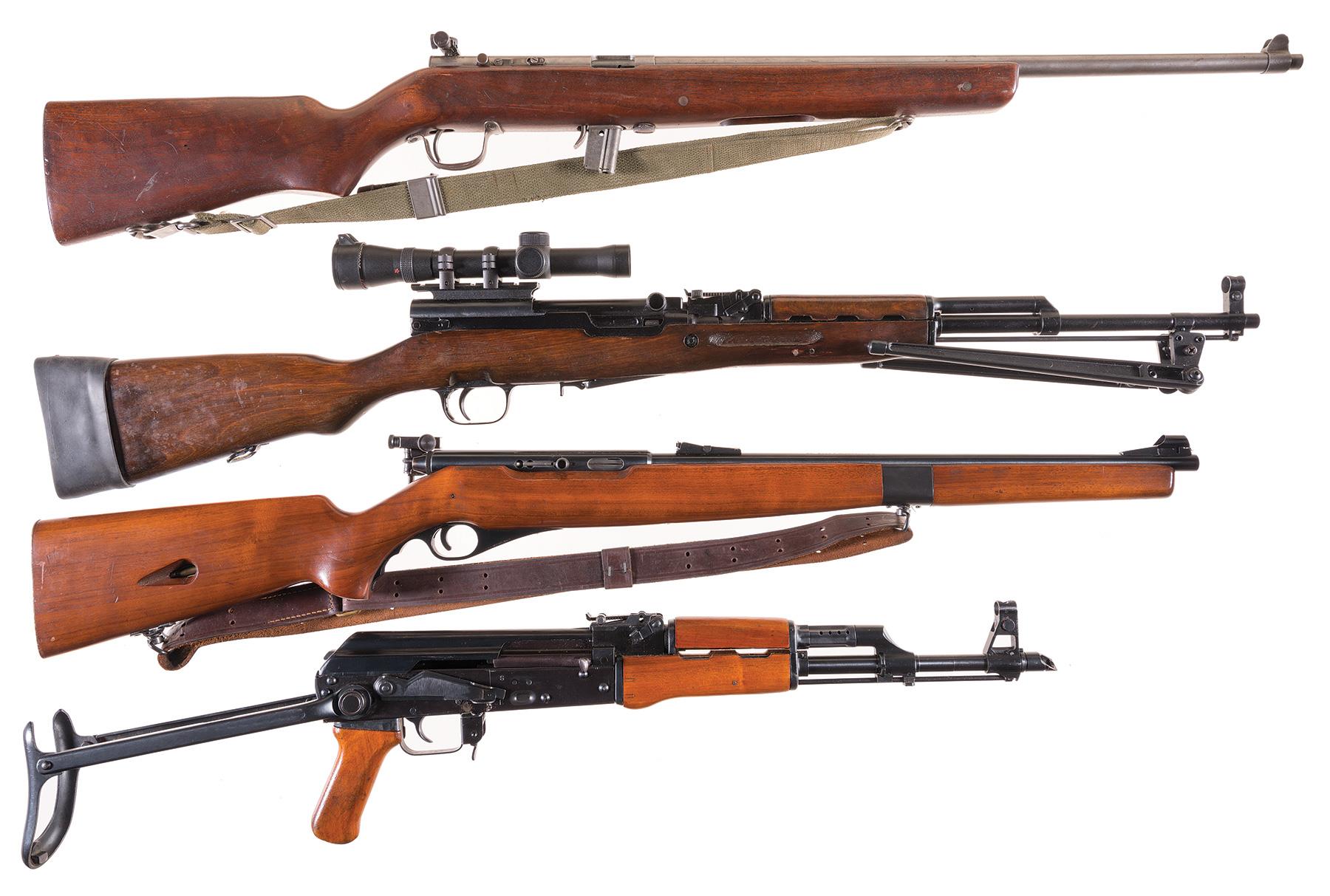 Four Semi-Automatic Longarms | Rock Island Auction