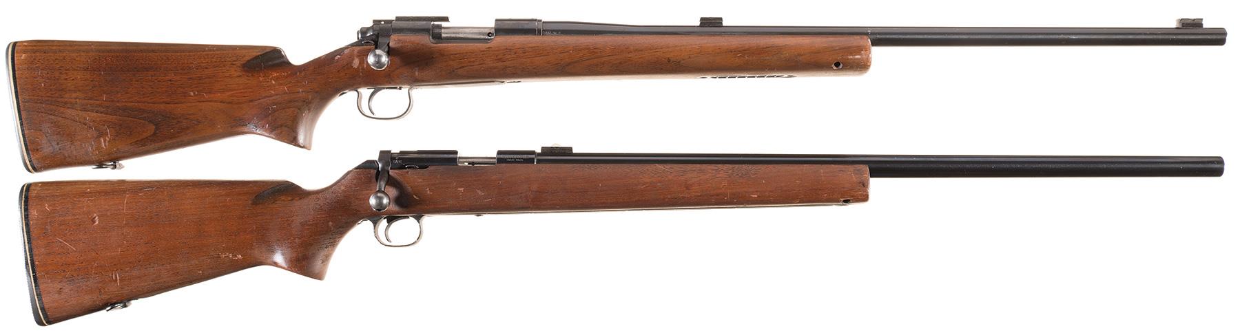 Two U.S. Marked Single Shot Bolt Action Target Rifles | Rock Island Auction