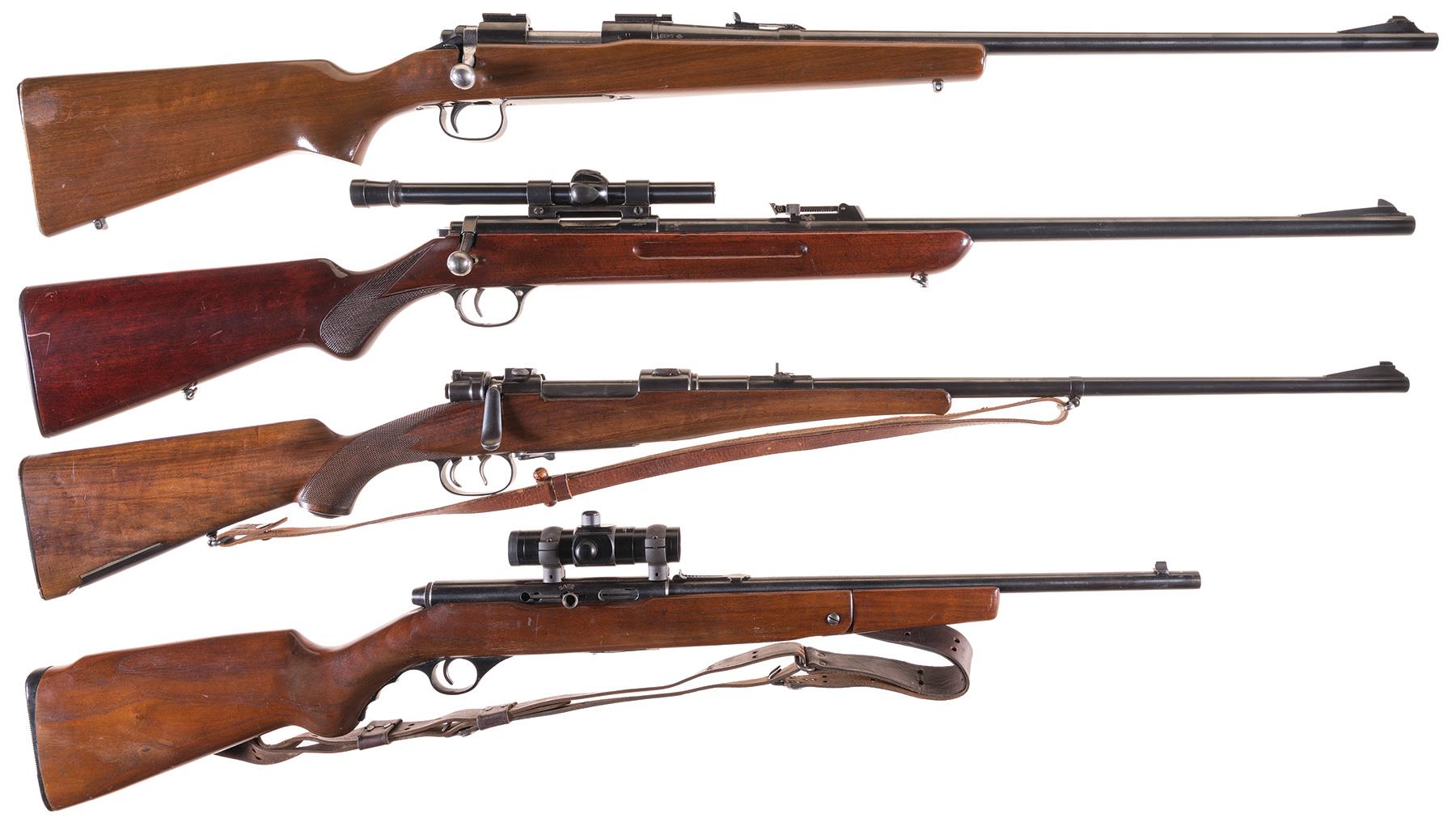 Four Sporting Rifles | Rock Island Auction
