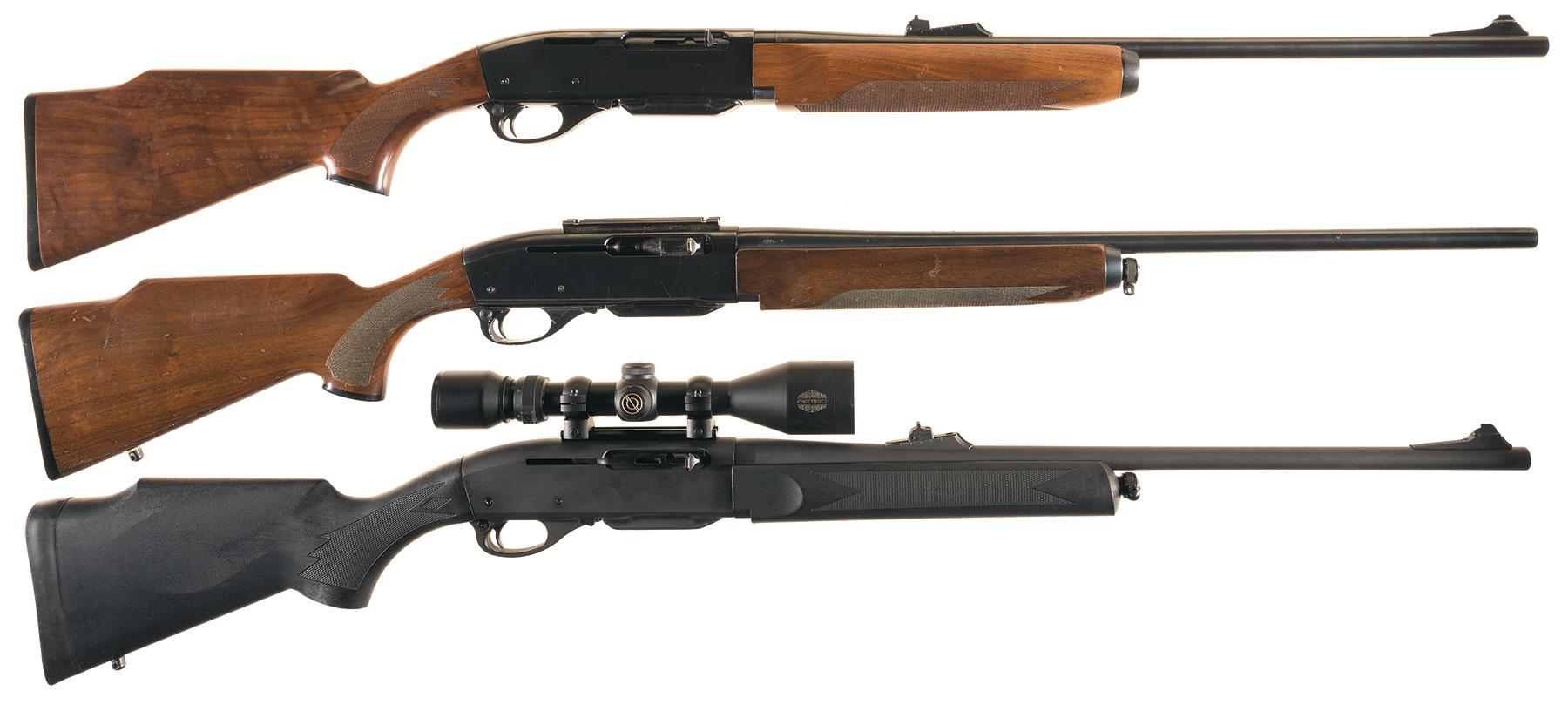 Three Remington Model 7400 Semi-Automatic Rifles | Rock Island Auction