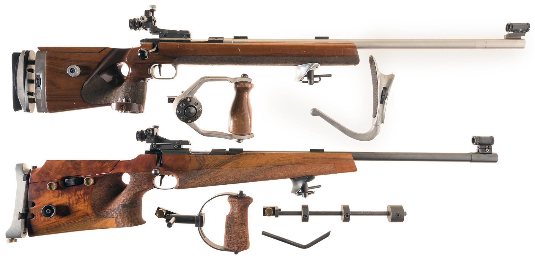 Two Single Shot Bolt Action Target Rifles | Rock Island Auction