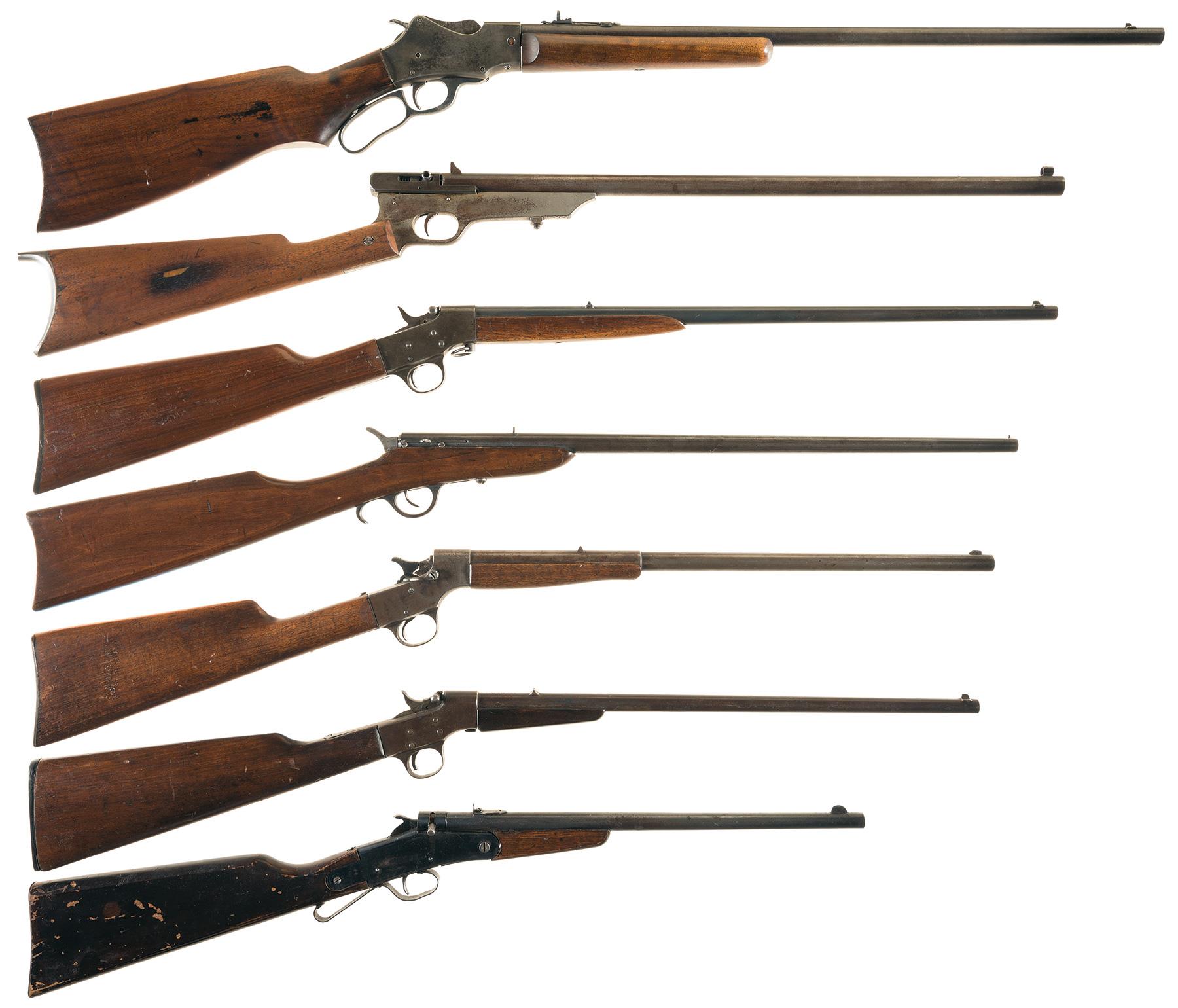 Seven Single Shot Rifles | Rock Island Auction