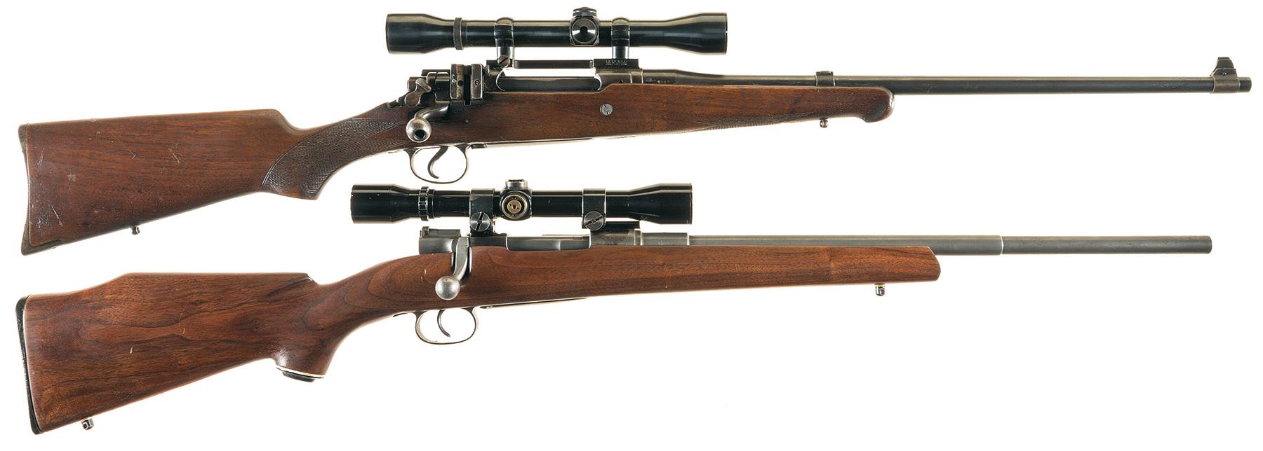 Two Scoped Bolt Action Sporting Rifles | Rock Island Auction