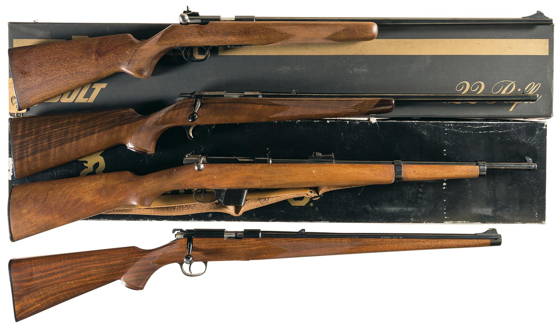 Four Sporting Bolt Action Long Guns | Rock Island Auction