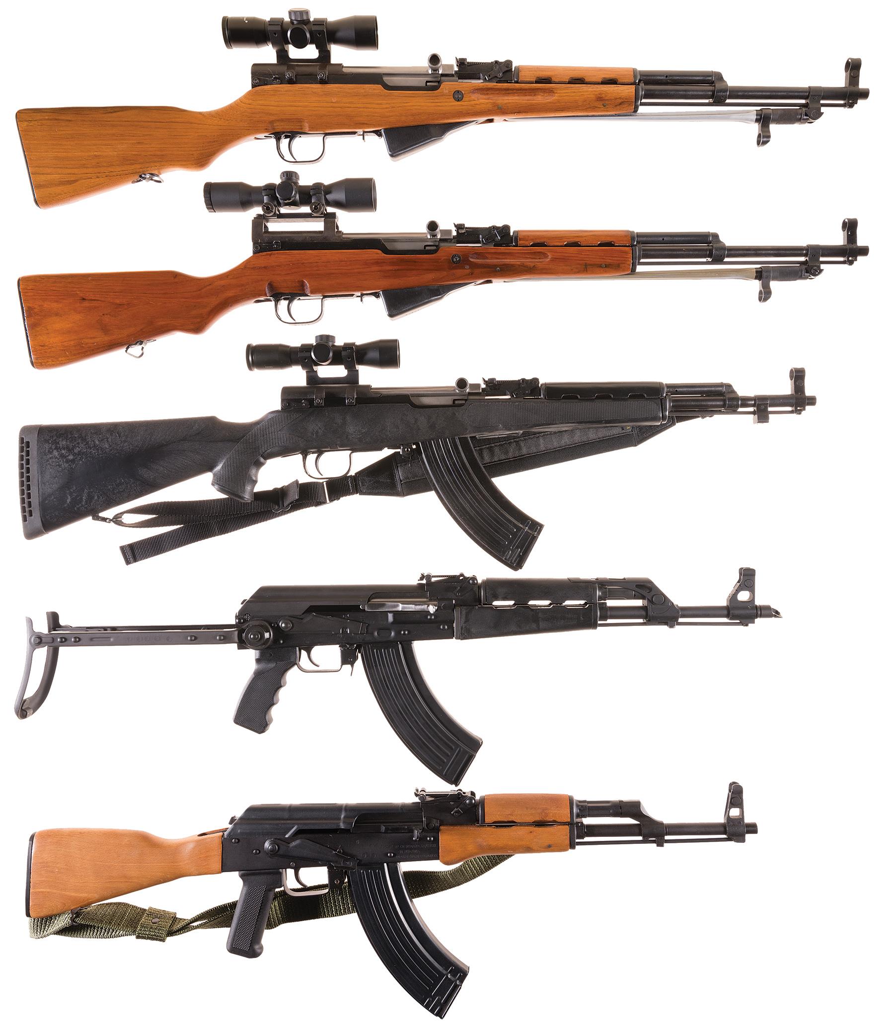 Five Semi Automatic Long Guns Rock Island Auction five-semi-automatic-long-guns-rock-island-auction