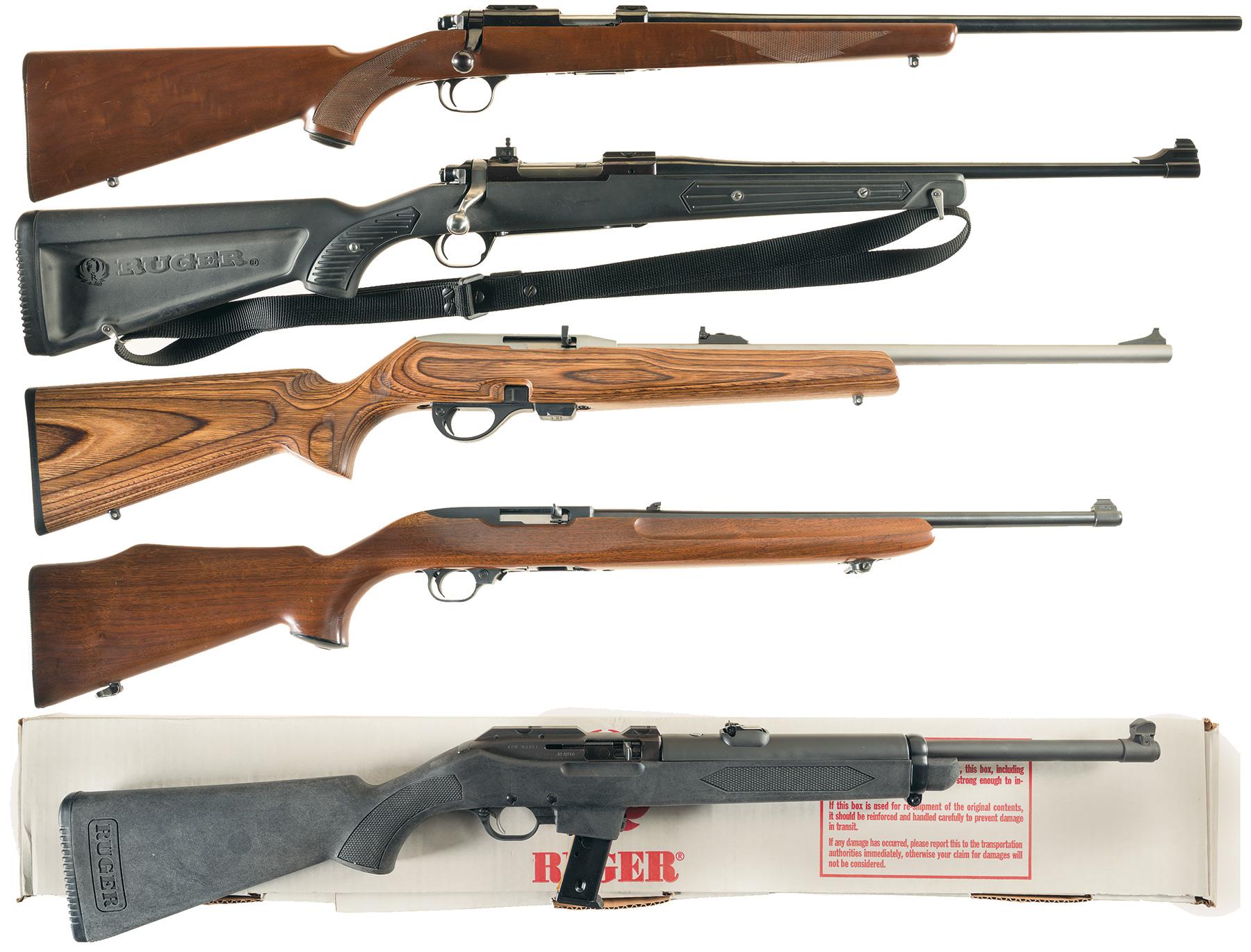 Five Rifles | Rock Island Auction