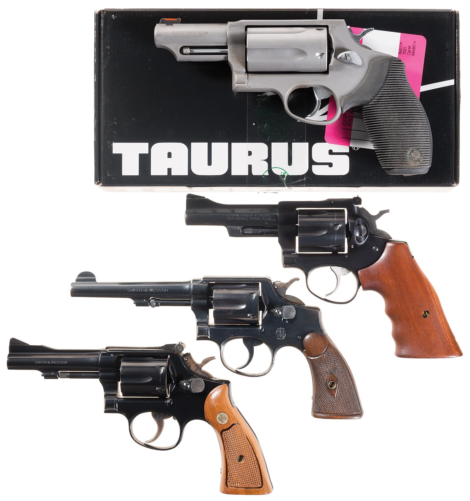 Four Double Action Revolvers | Rock Island Auction