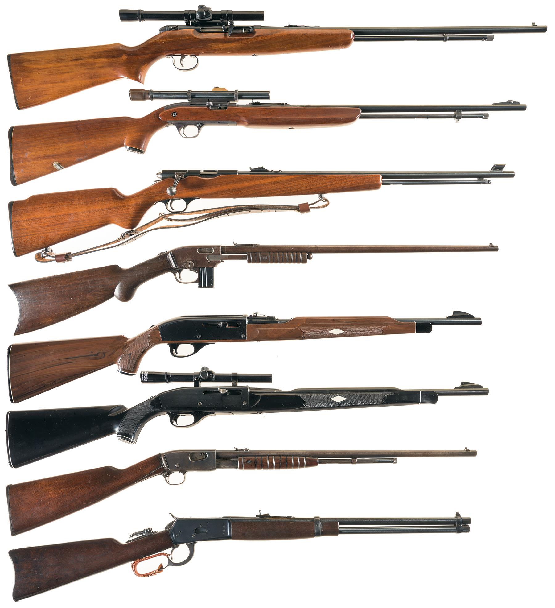 Eight Sporting Long Guns | Rock Island Auction