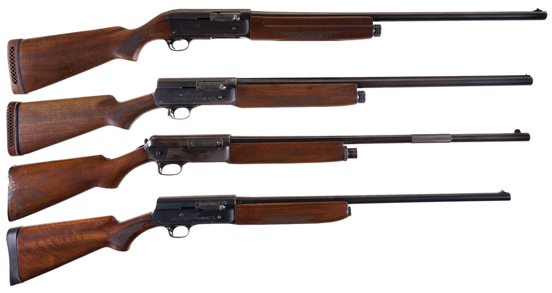 Four Semi-Automatic Shotguns | Rock Island Auction