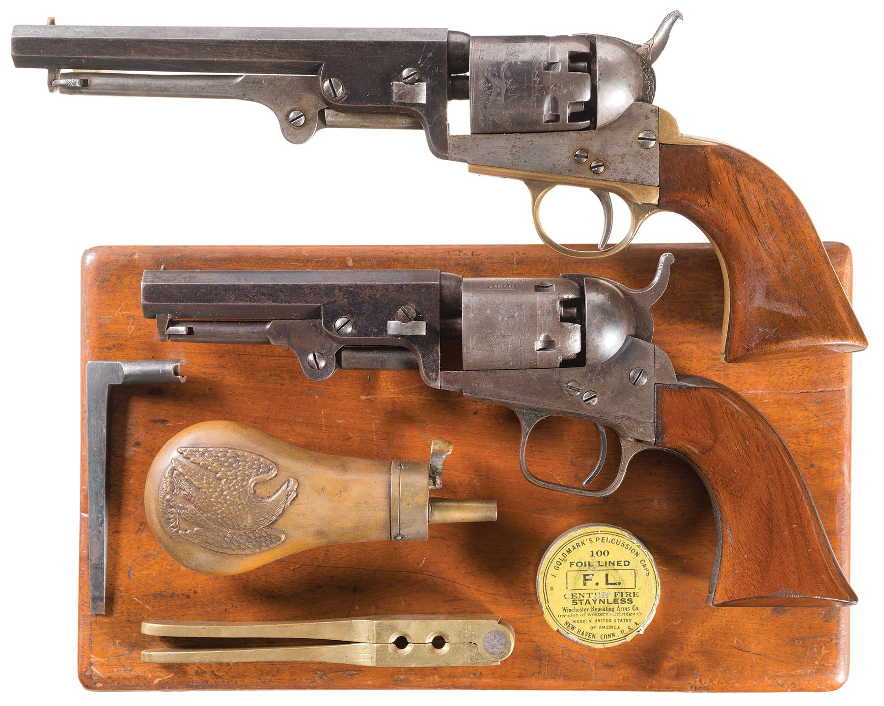 Two Percussion Revolvers | Rock Island Auction