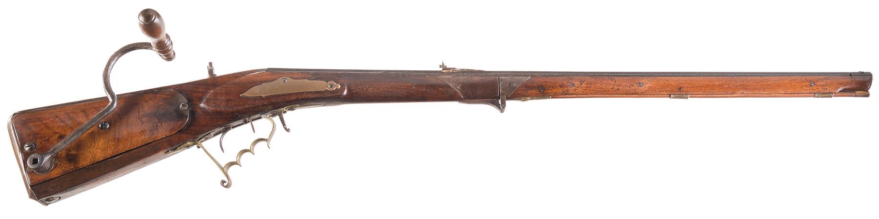 Rare German Bellows Action Hand Crank Air Gun | Rock Island Auction