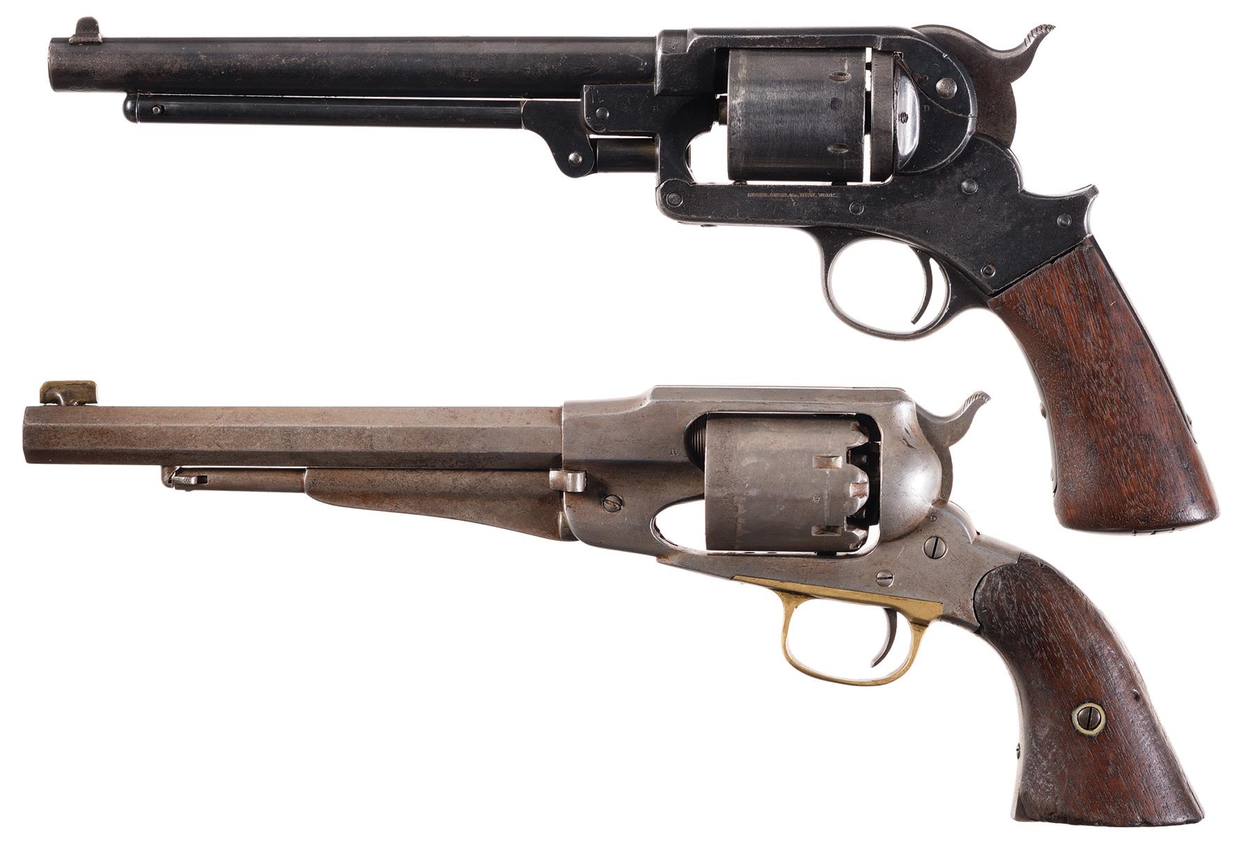 Two Antique American Revolvers | Rock Island Auction