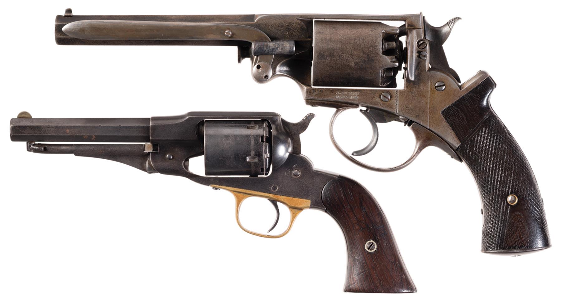 Two Antique American Revolvers | Rock Island Auction