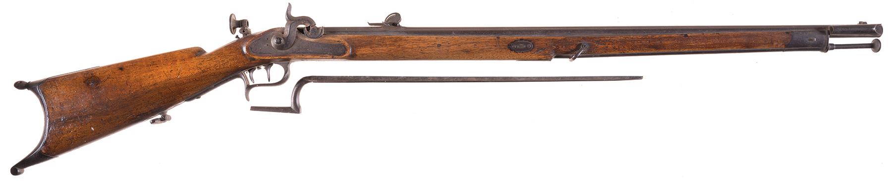 Swiss Model 1851 Federal Carbine with Bayonet | Rock Island Auction