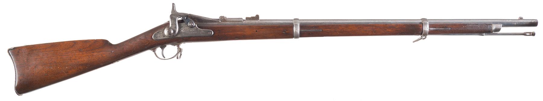 U.S. Springfield Model 1866 Allin Conversion Trapdoor Rifle | Rock ...