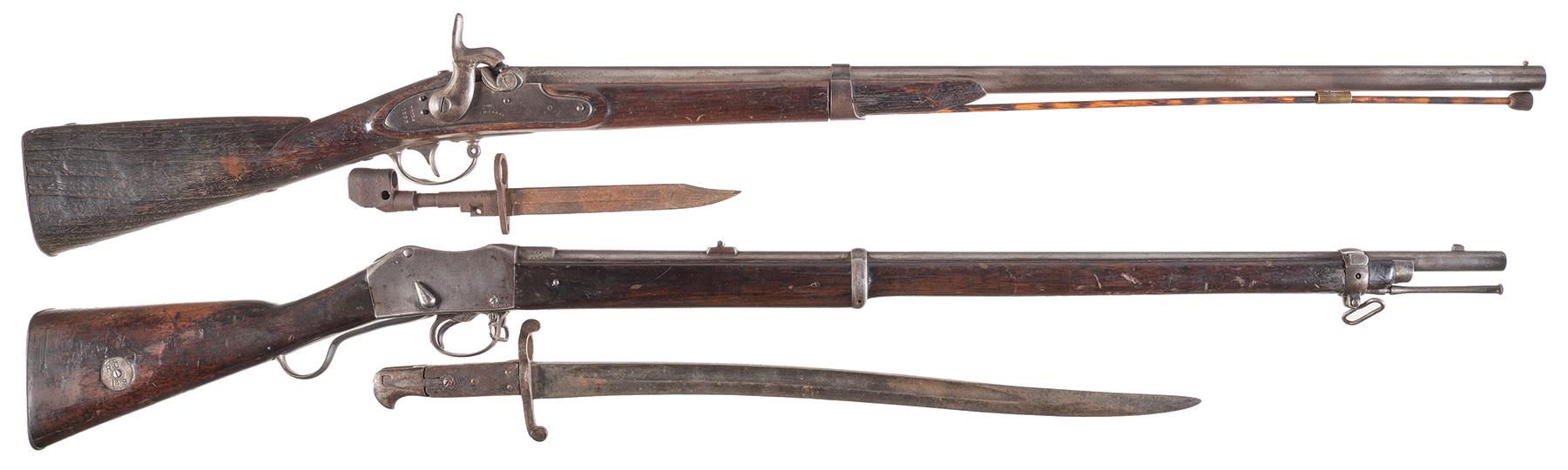 Two Antique Long Guns | Rock Island Auction