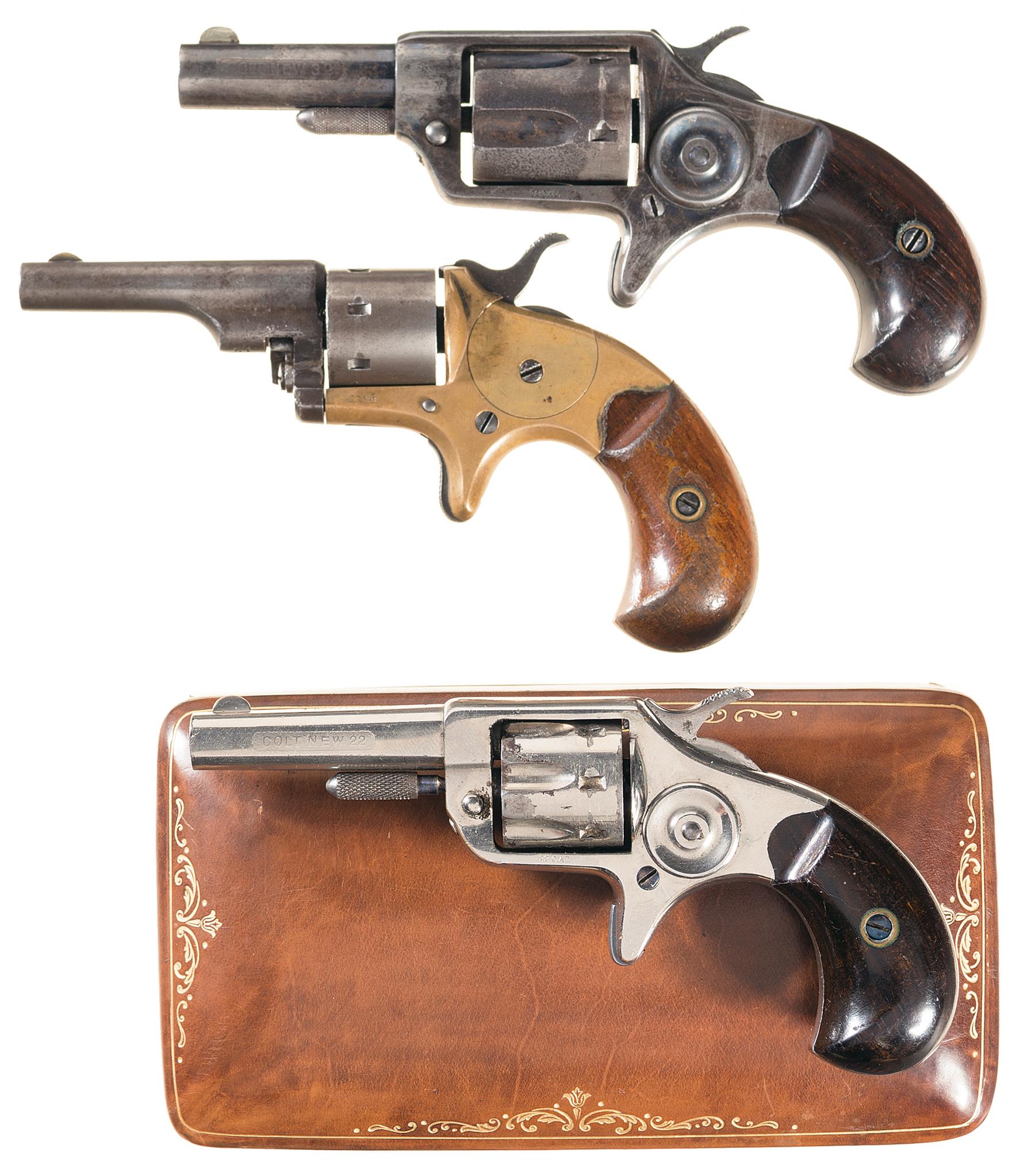 Three Antique Colt Rimfire Revolvers | Rock Island Auction