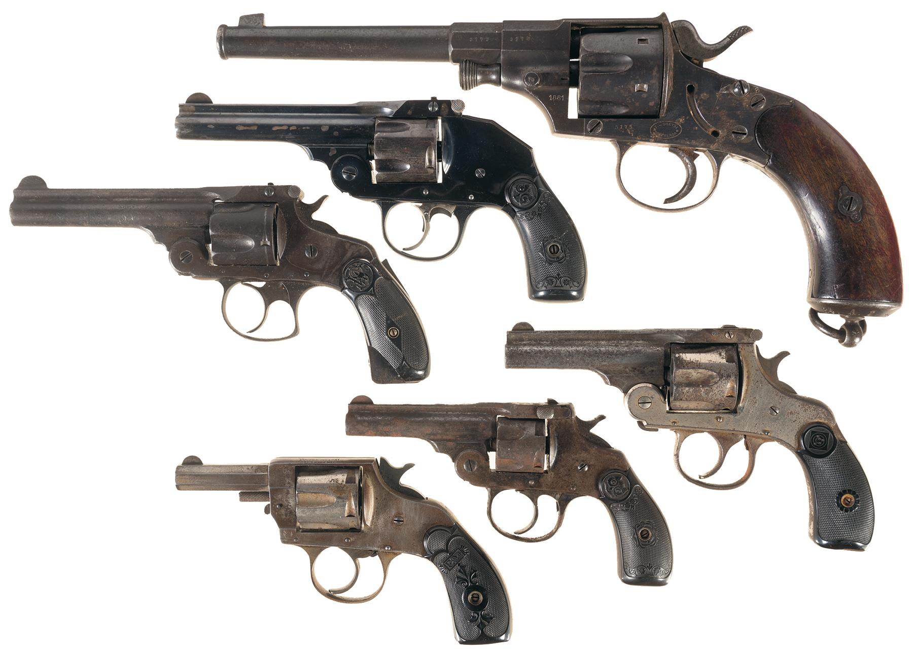 Six Revolvers | Rock Island Auction