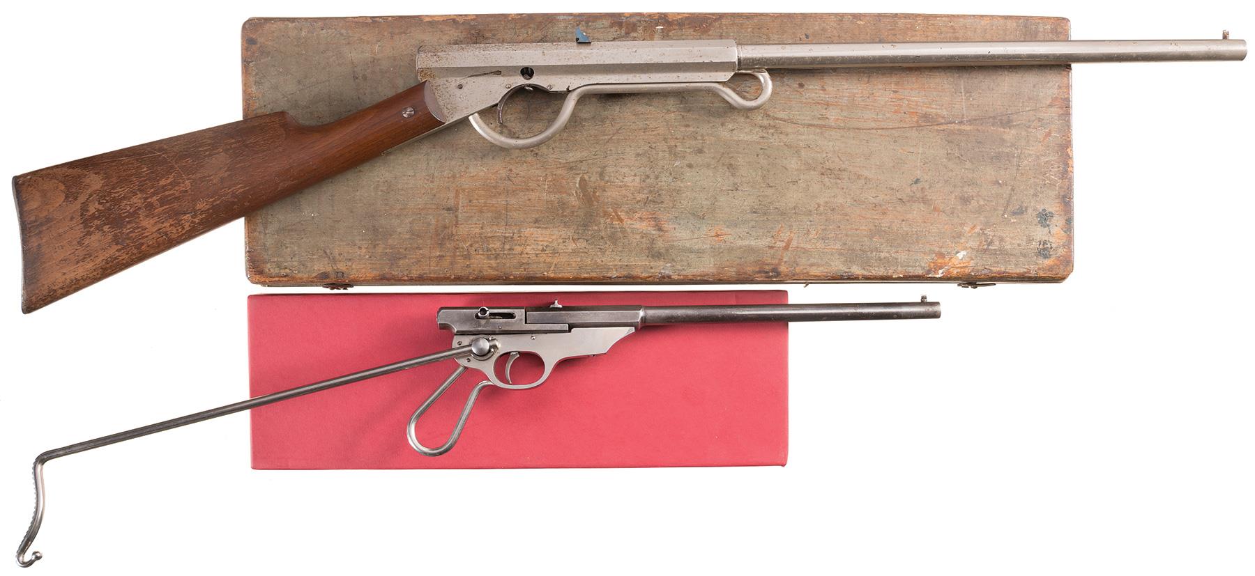 Two Quackenbush Rifles | Rock Island Auction