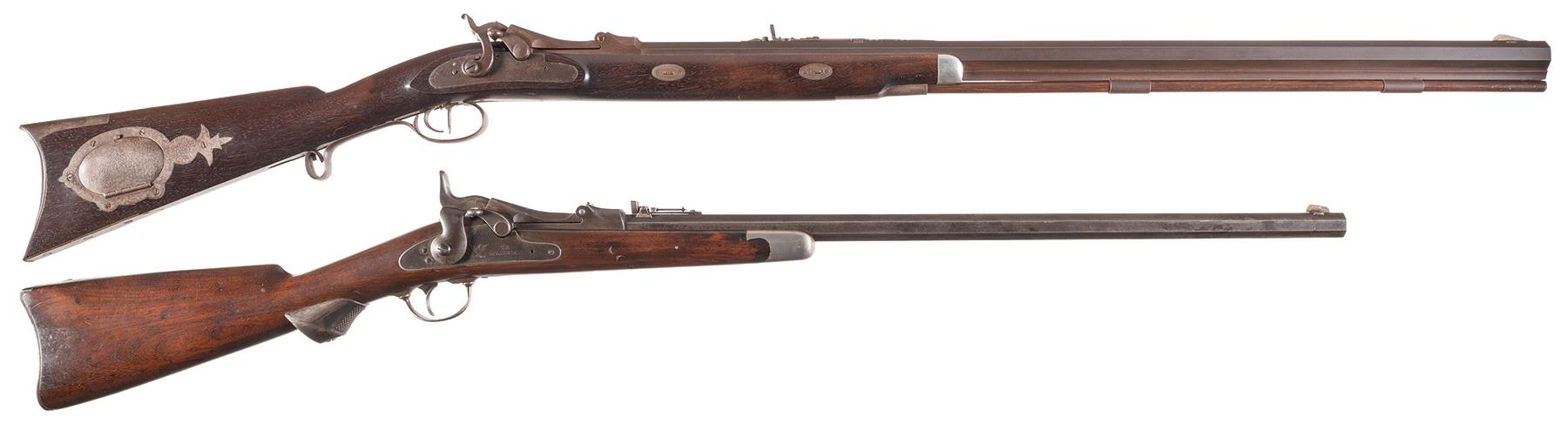 Two U.S. Springfield Trapdoor Sporting Rifles | Rock Island Auction