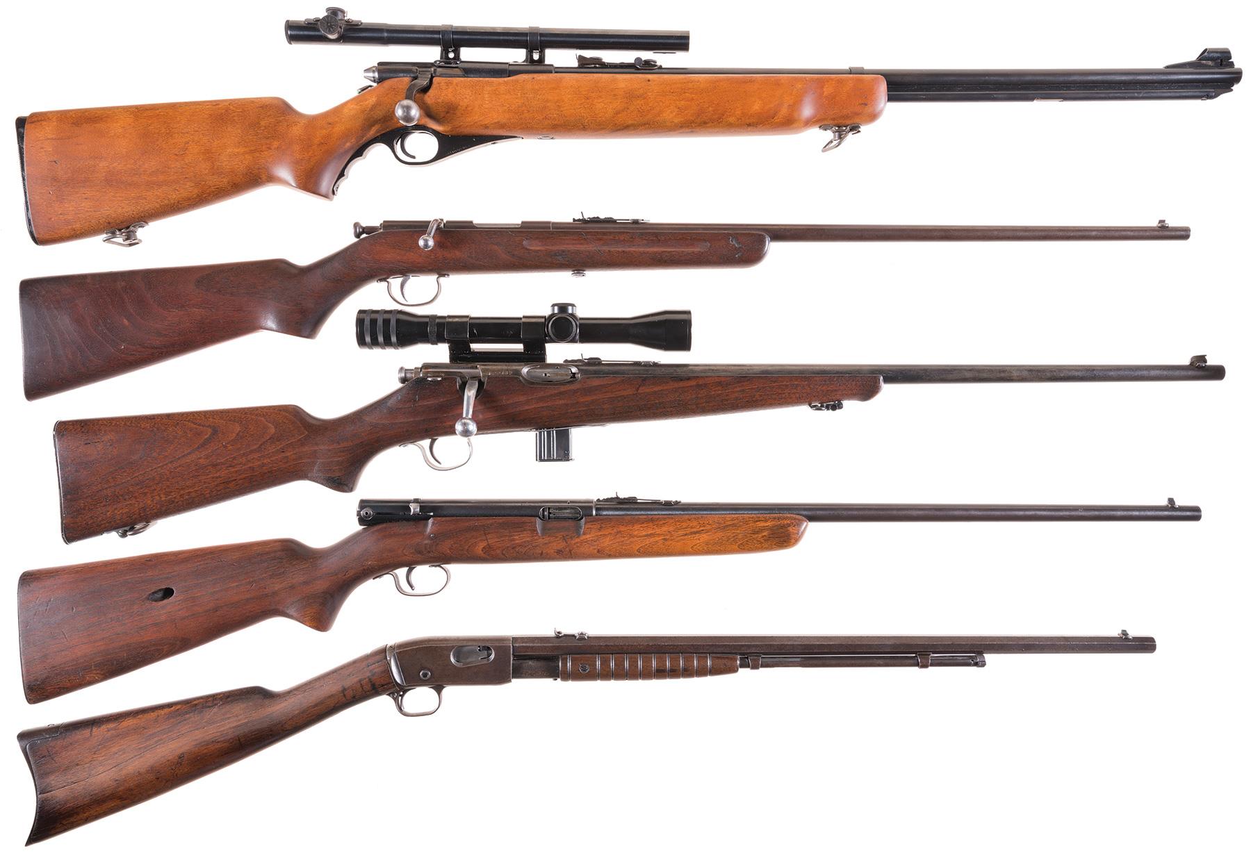 Five Rifles | Rock Island Auction