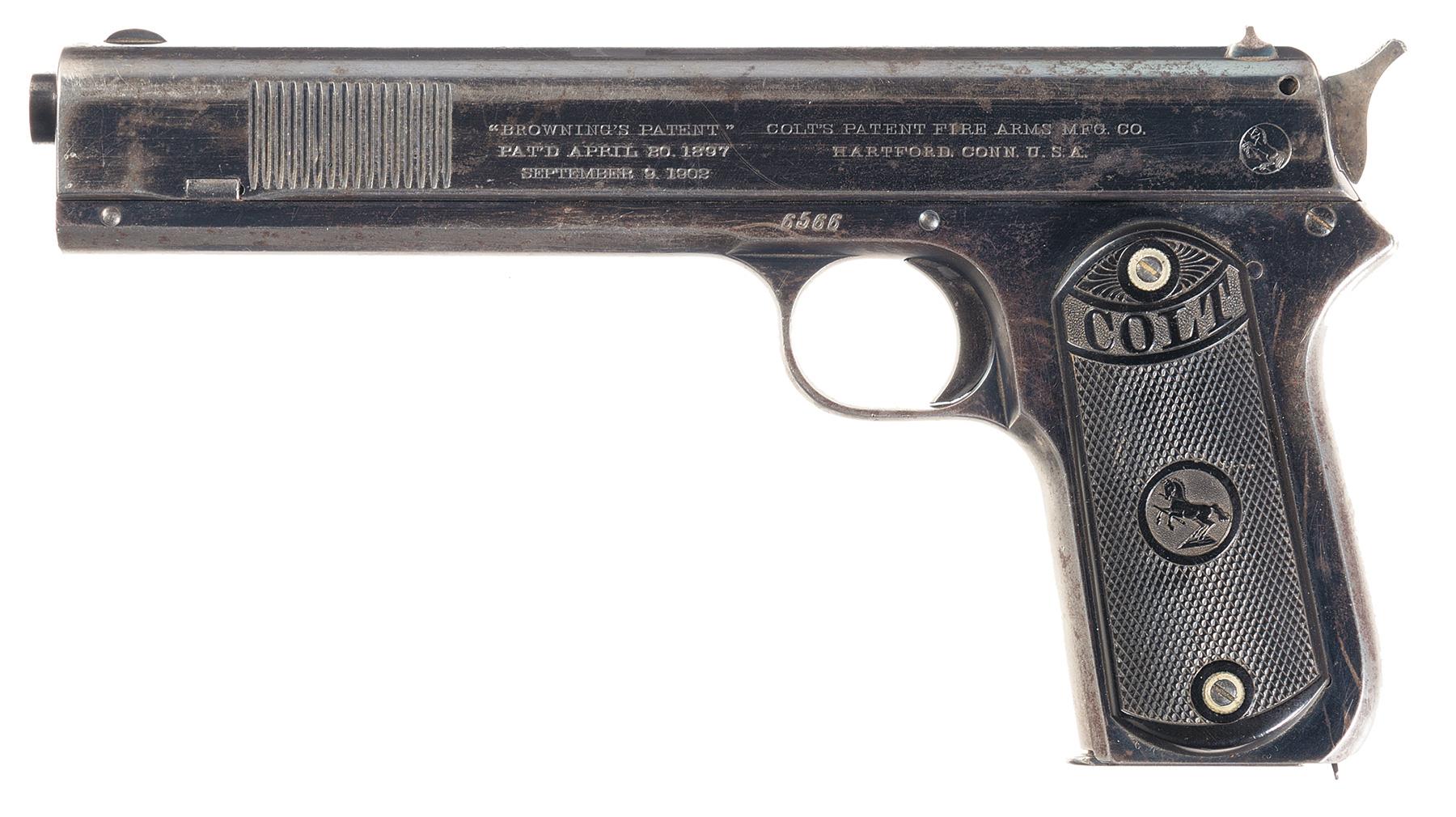 Colt Model 1902 Sporting Semi-Automatic Pistol | Rock Island Auction