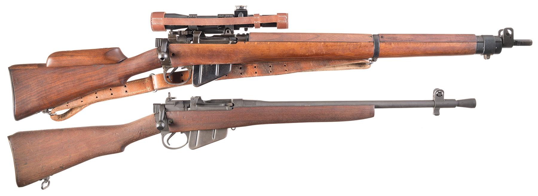 Two Bolt Action British Military Rifles | Rock Island Auction