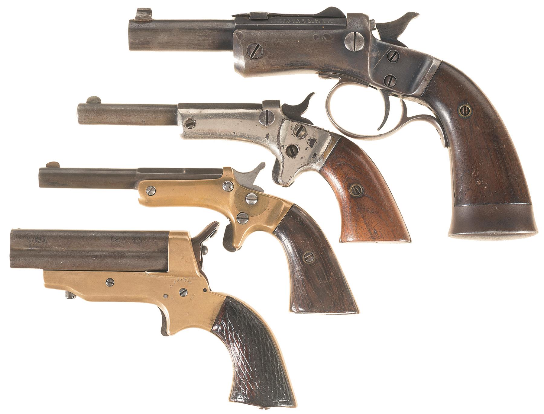 Four Pistols-Curio & Relic and Antique | Rock Island Auction