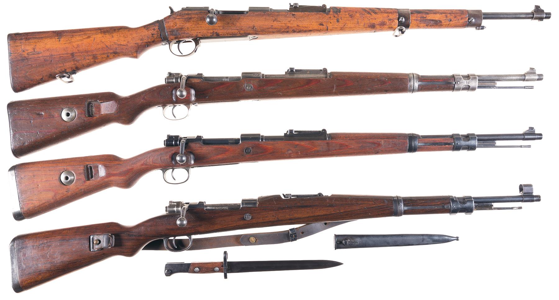 Four European Military Bolt Action Rifles | Rock Island Auction