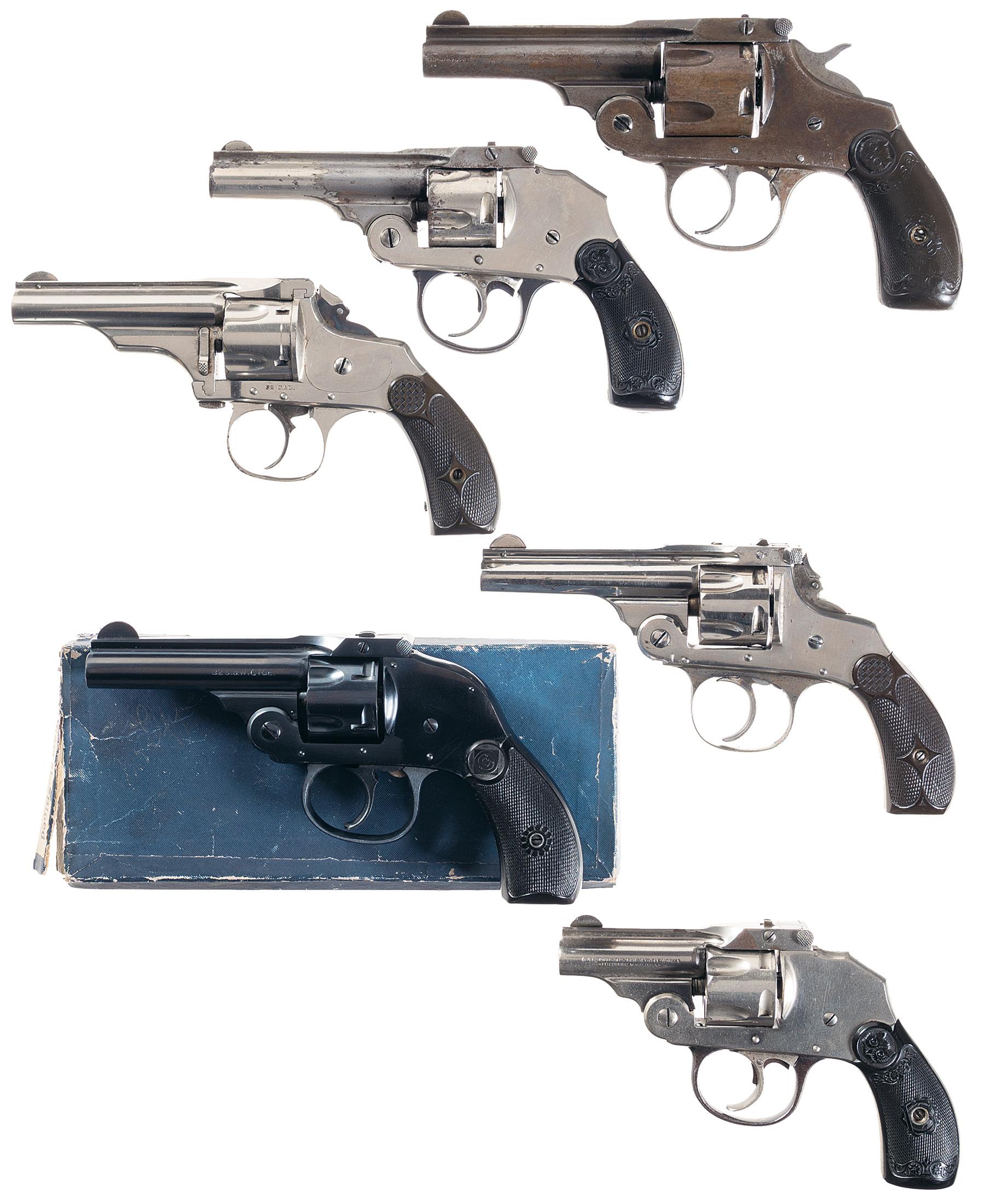 Six Double Action Revolvers | Rock Island Auction