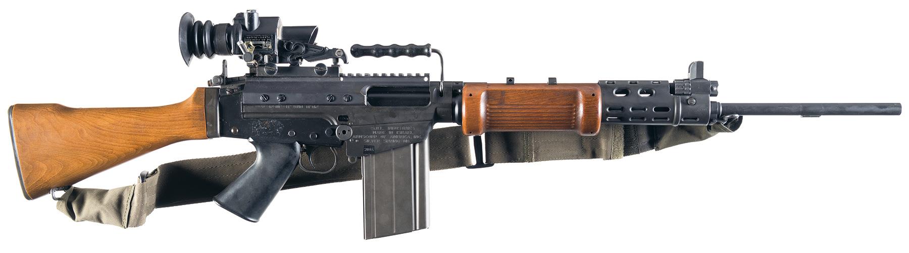 SBL Industries SA FAL Rifle with Scope and Extra Magazines | Rock ...