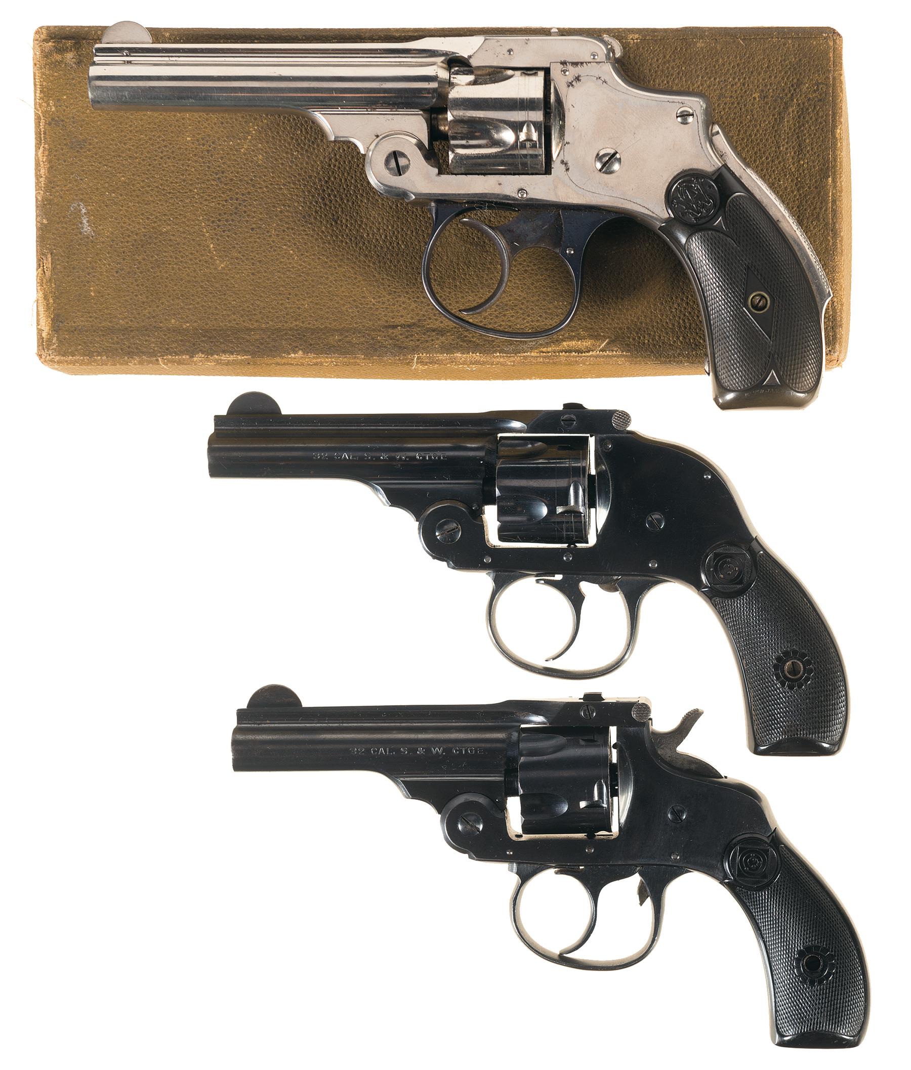 Three Double Action Revolvers | Rock Island Auction