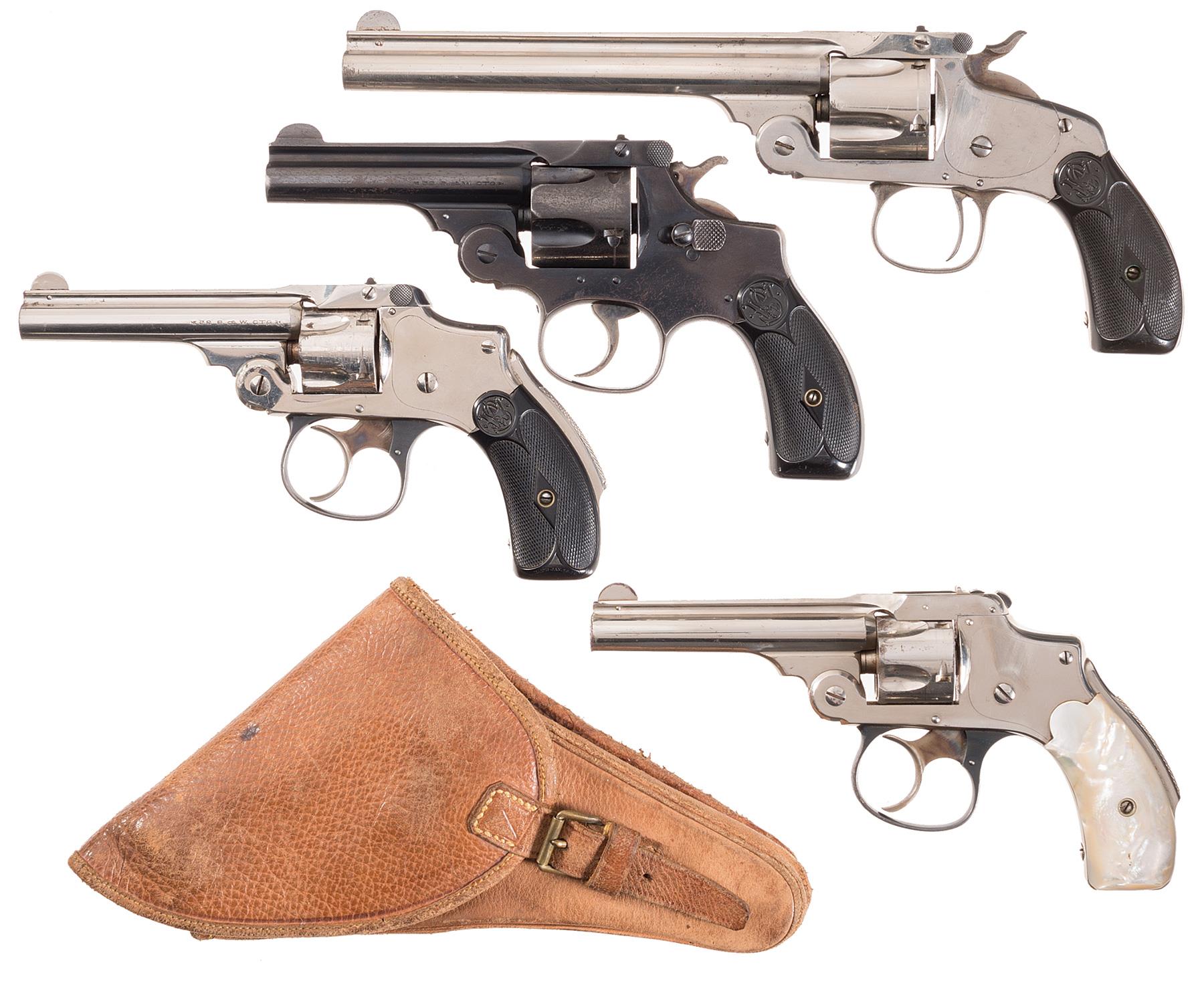 Four Smith & Wesson Top Break Revolvers | Rock Island Auction