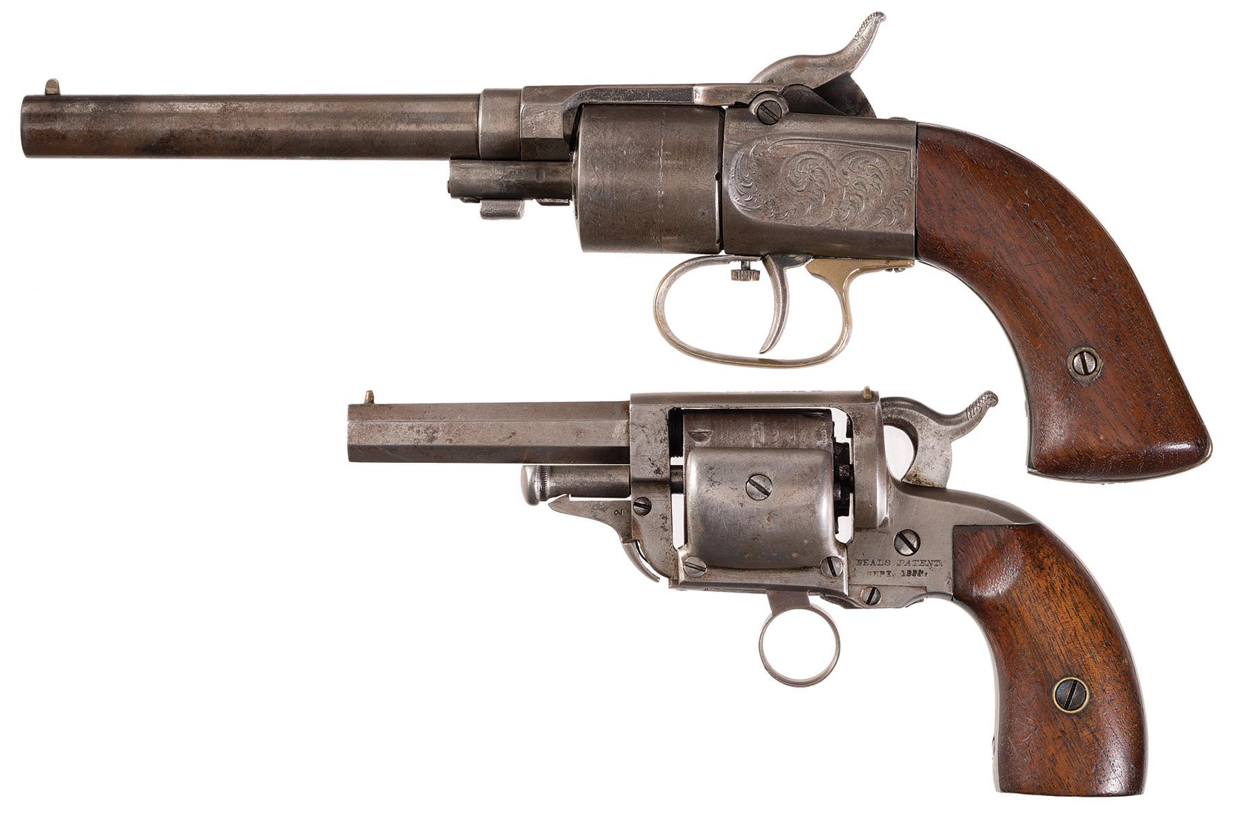 Two Percussion Revolvers | Rock Island Auction