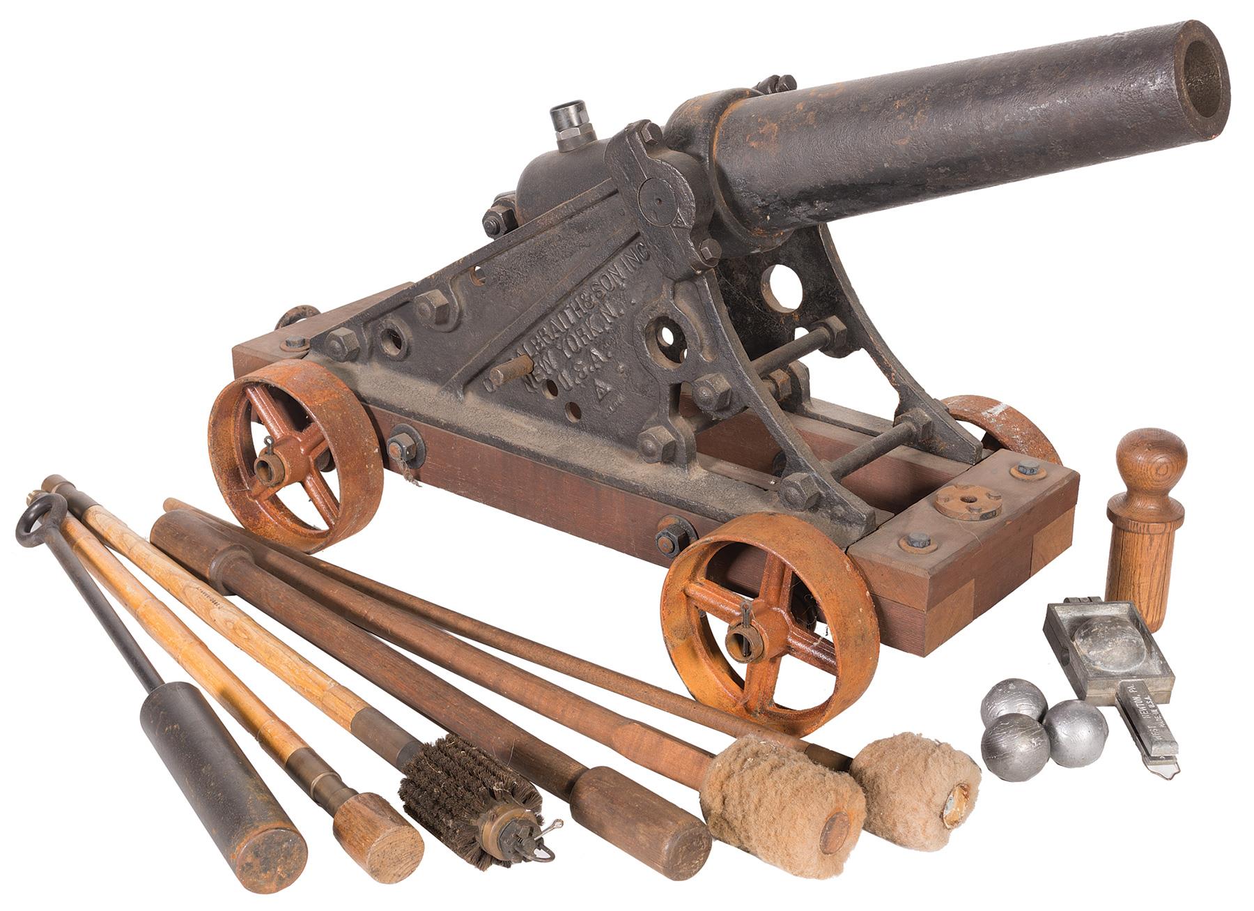 Galbraith & Son Signal/Line Throwing Cannon with Tools | Rock Island ...