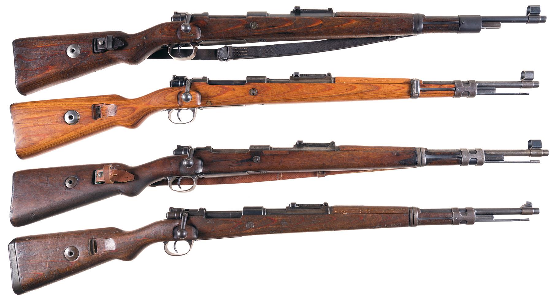 Four Military Mauser Bolt Action Rifles | Rock Island Auction