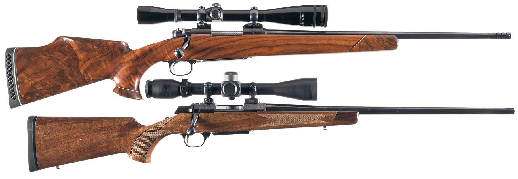 Two Scoped Sporting Bolt Action Long Guns | Rock Island Auction
