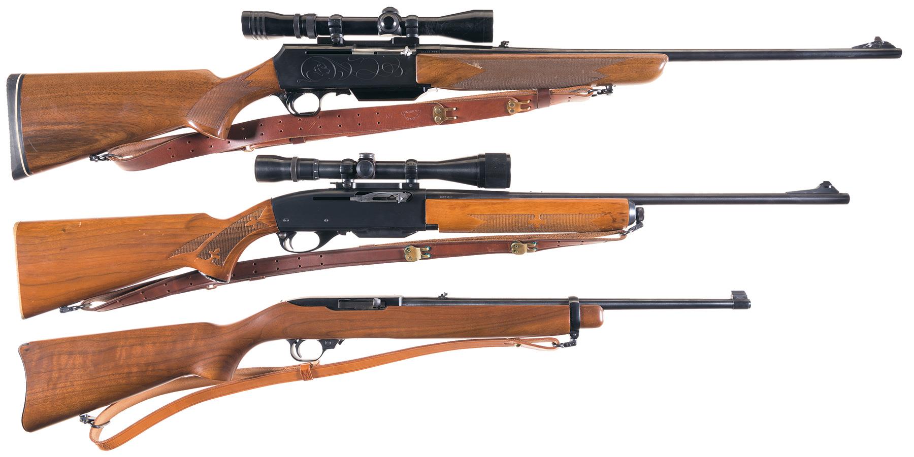 Three Semi-Automatic Rifles | Rock Island Auction
