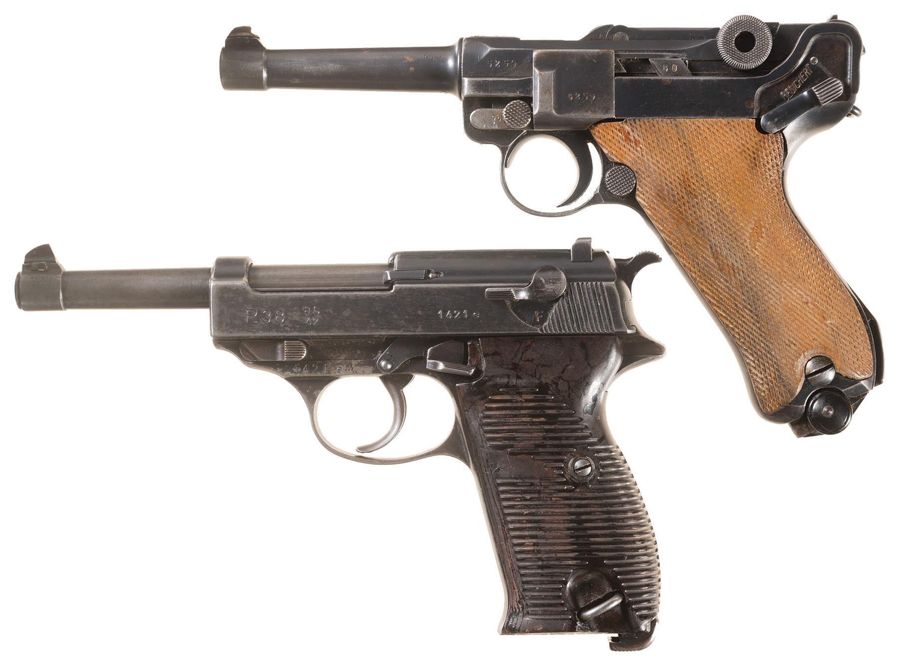 Two German Military Semi-Automatic Pistols | Rock Island Auction