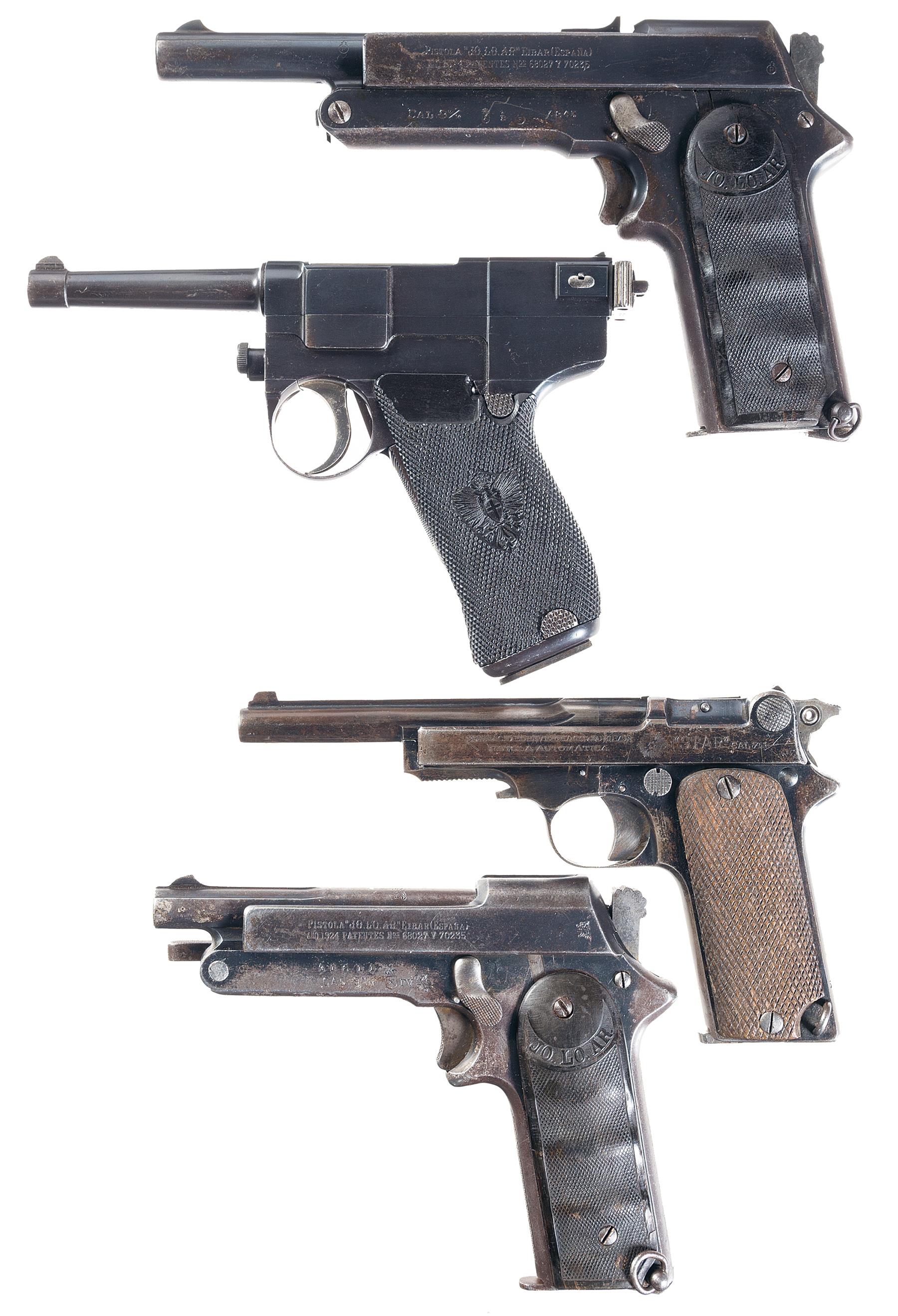 Four European semi-Automatic Pistols | Rock Island Auction