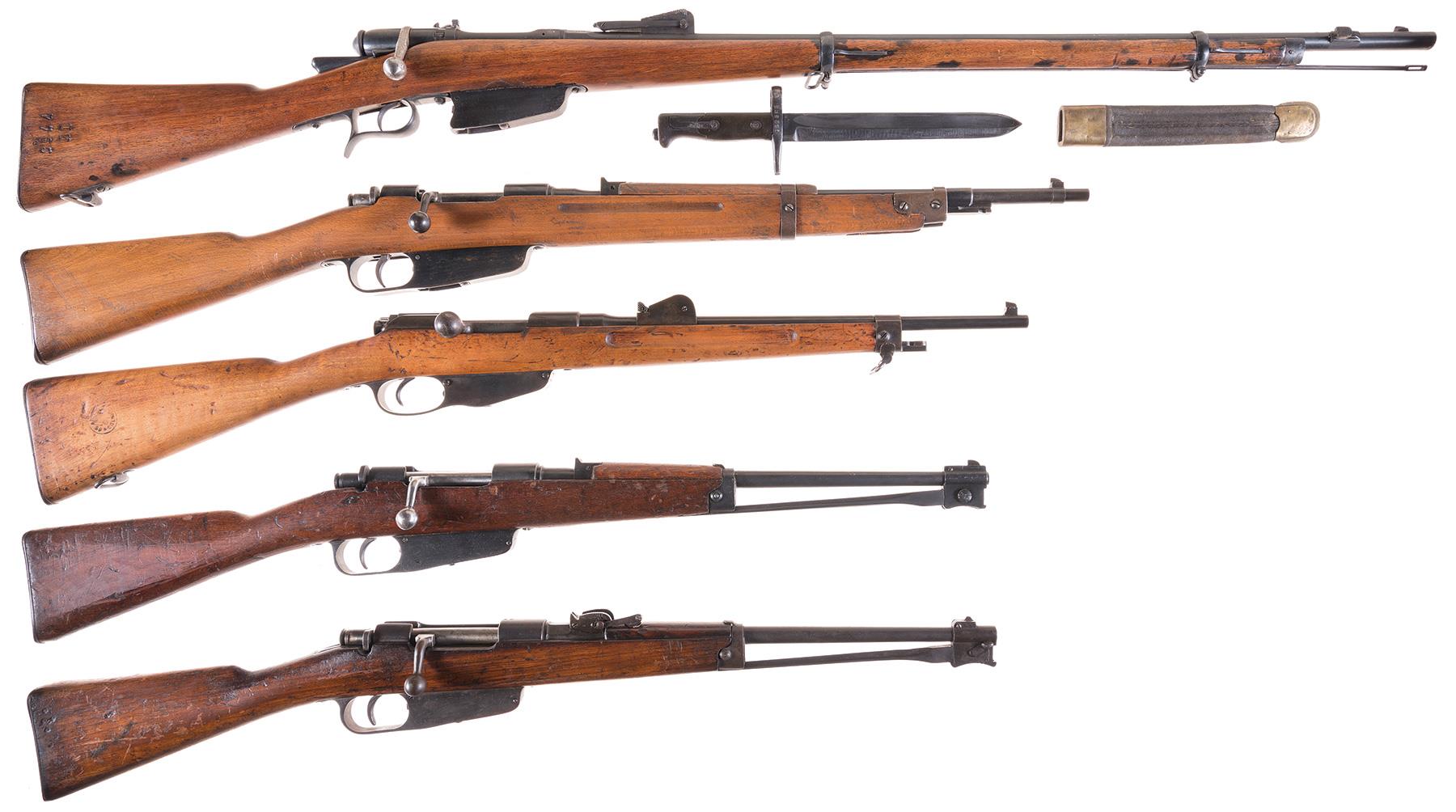 Five European Military Bolt Action Long Guns | Rock Island Auction