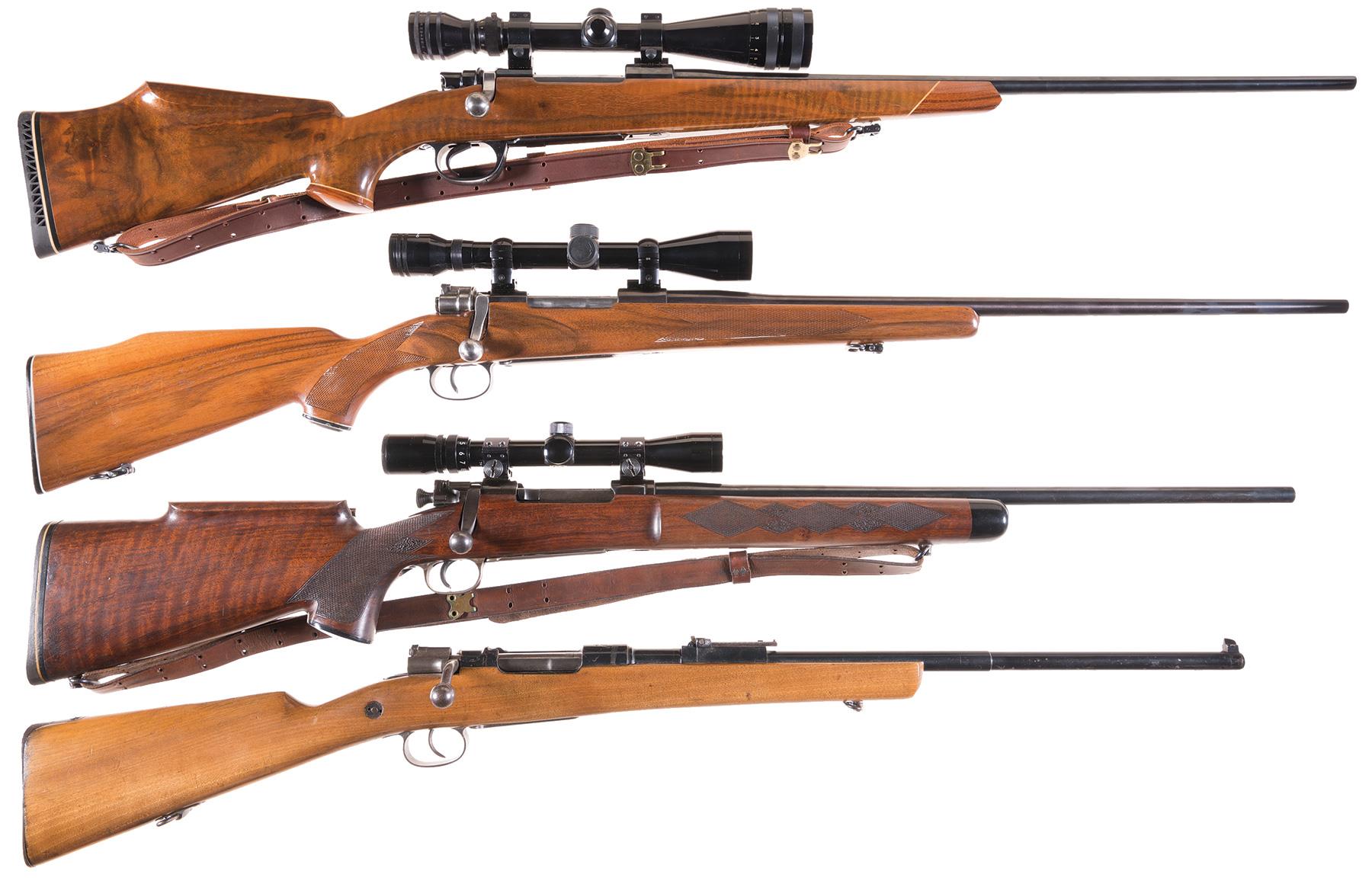 Four Bolt Action Rifles | Rock Island Auction