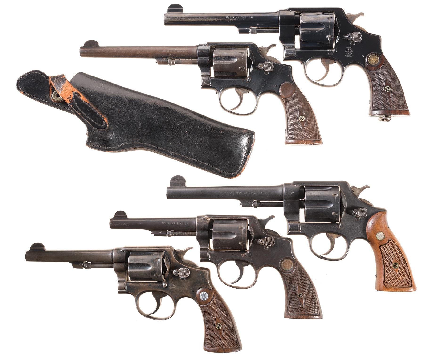 Five Double Action Revolvers | Rock Island Auction