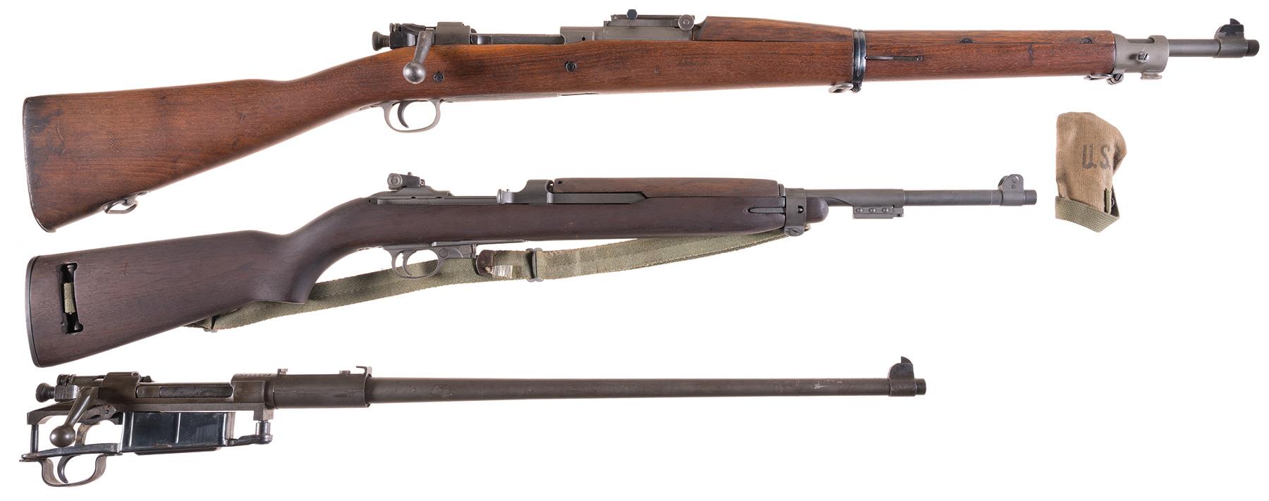 Three U.S. Military Long Guns | Rock Island Auction