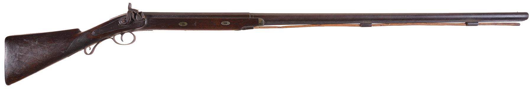 A.T. Baxter Back Action Percussion Large Bore Shotgun | Rock Island Auction
