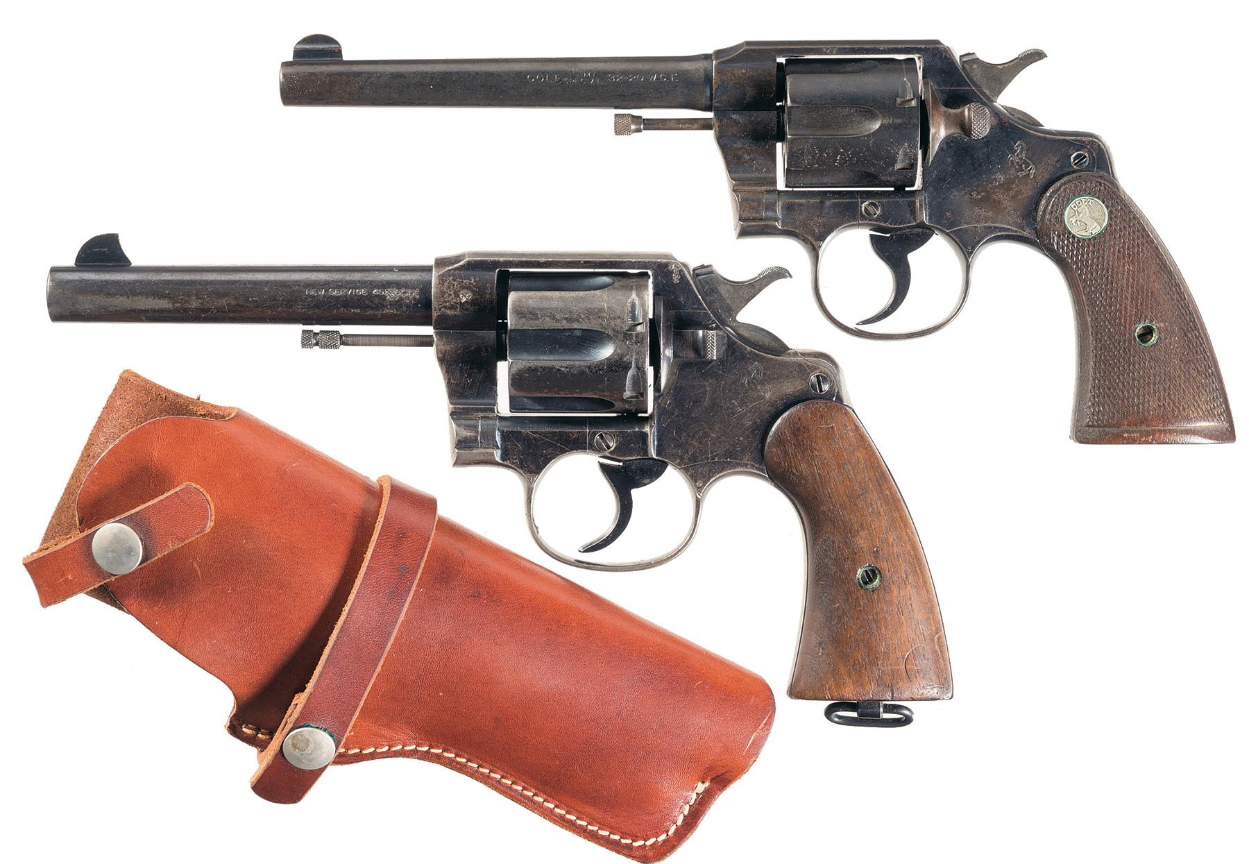 Two Colt Double Action Revolvers | Rock Island Auction