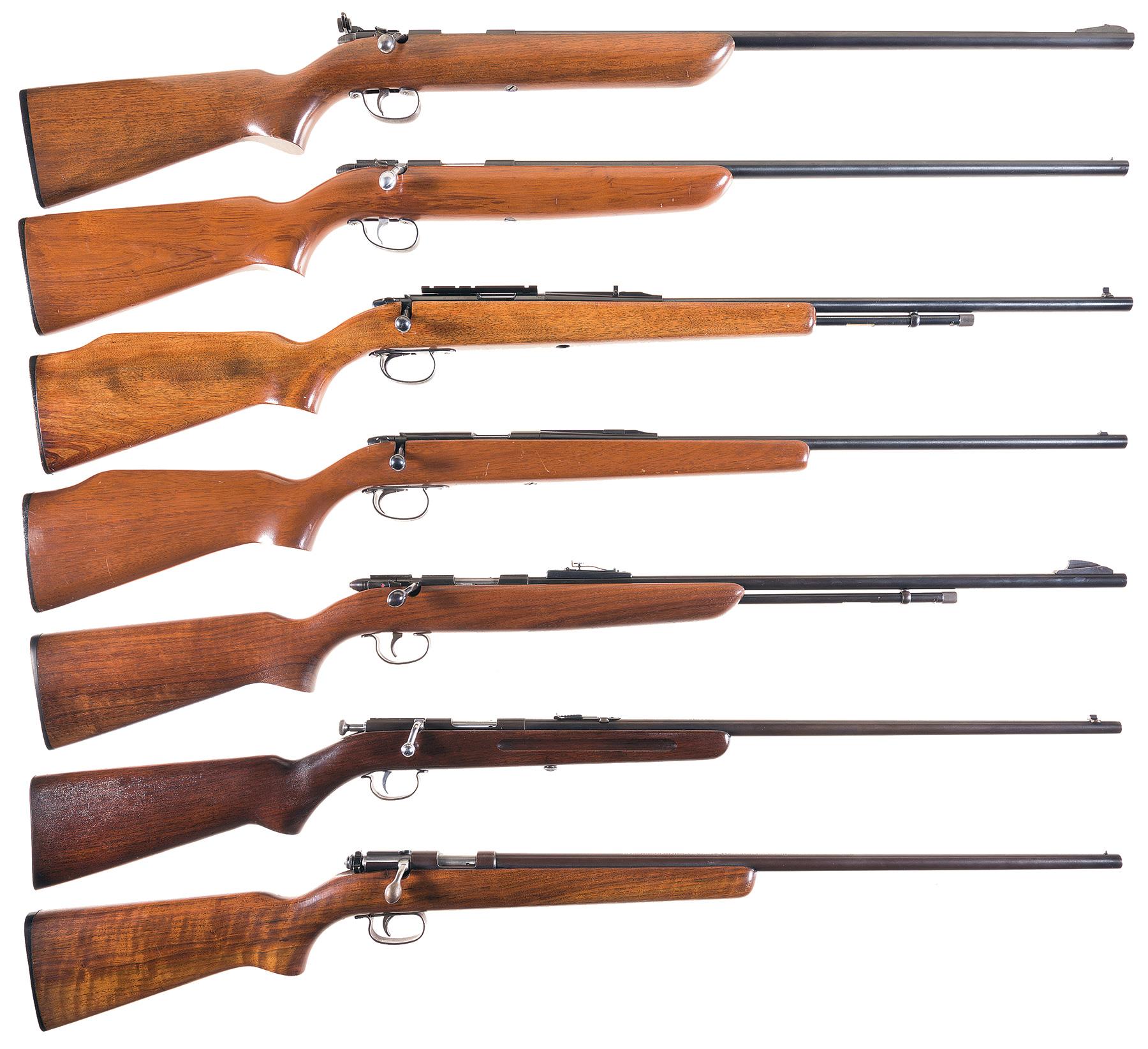 Seven Remington Bolt Action Rifles | Rock Island Auction